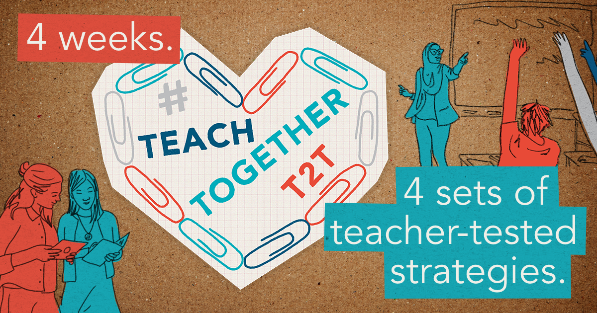 Get a boost of fall inspiration. Join in #TeachTogetherT2T ...