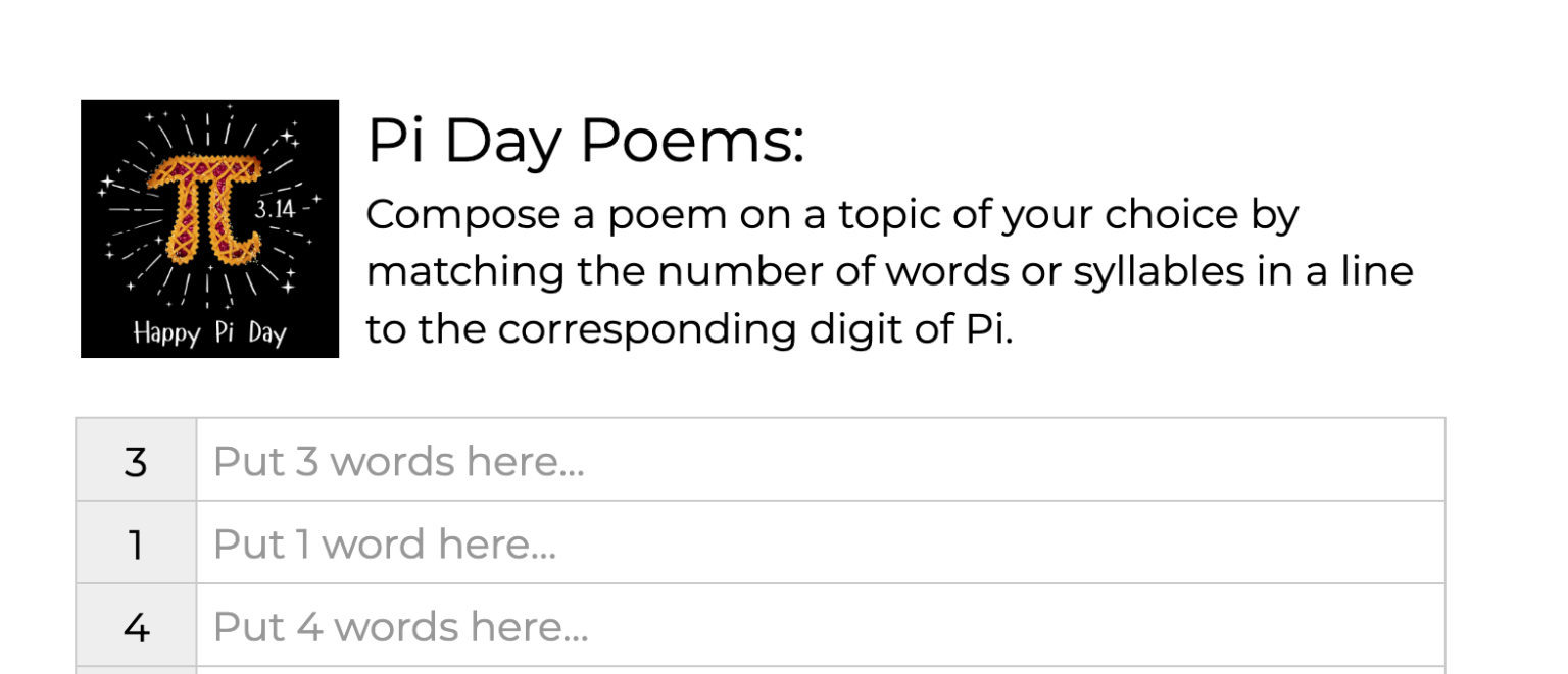 4 Ways To Celebrate Pi Day – No Matter What Subject You Teach ...