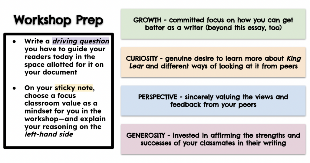 Creating and Maintaining a Values-Driven Classroom | Teacher2Teacher